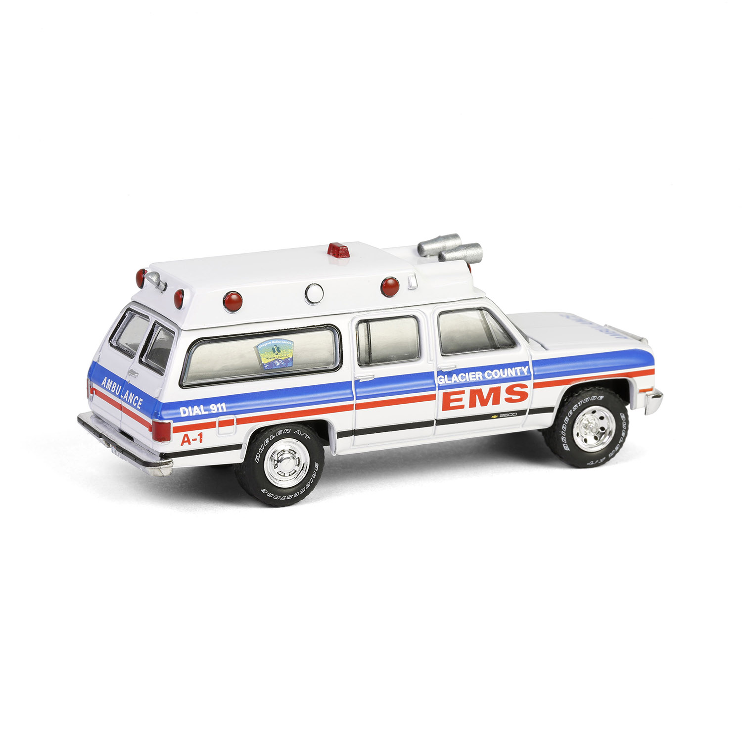 1991 Chevrolet Suburban Ambulance - Glacier County EMS - Cut Bank, Montana